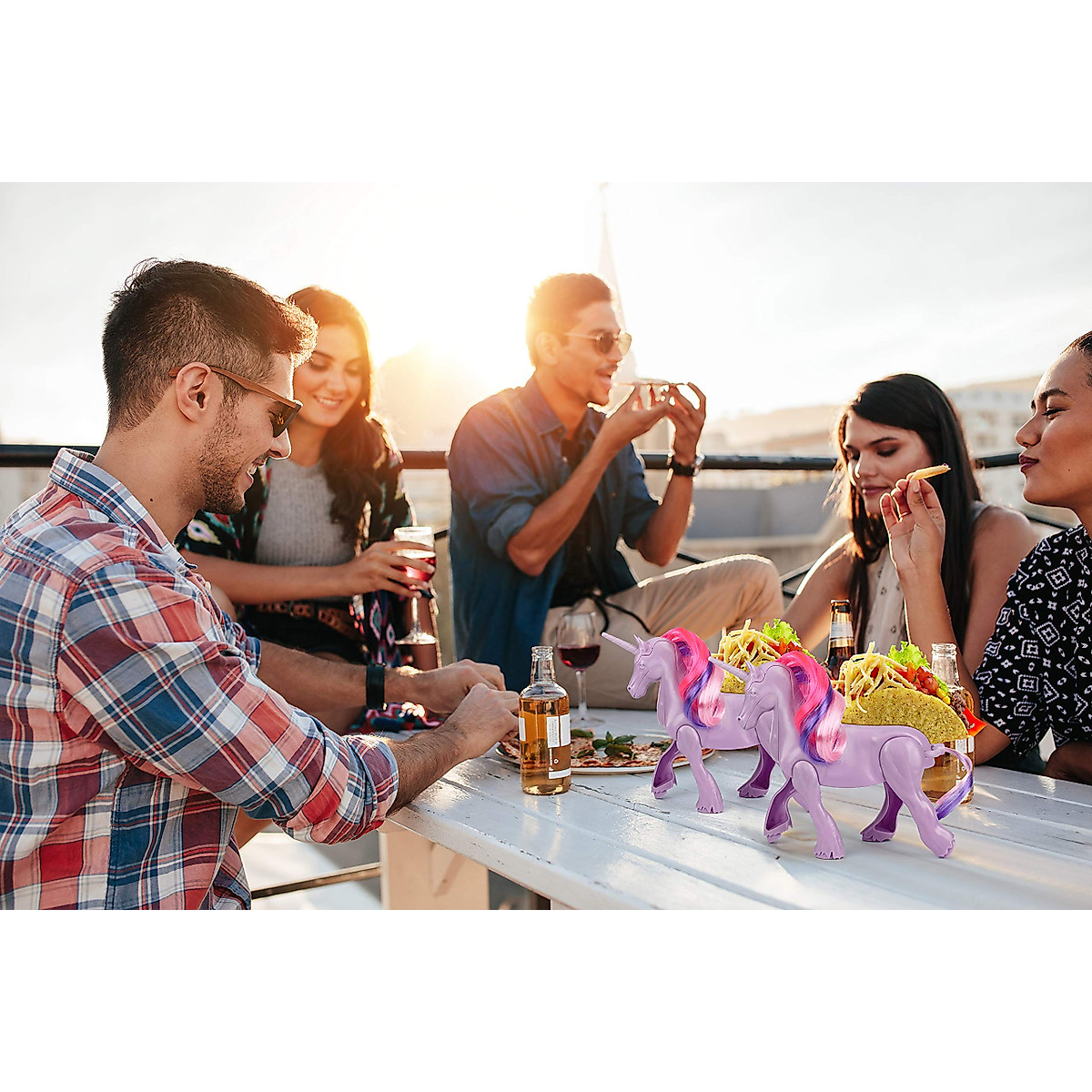 Unicorn Taco Holder - My Little Pony Inspired Mythical Taco Stand