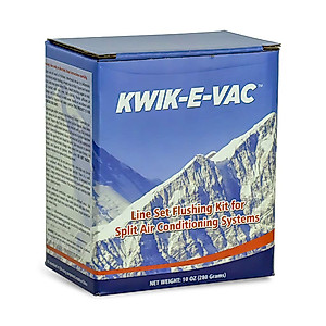 Pioneer KWIK-E-VAC Line Set Flushing Kit Installation Simplifier for Mini Split Air Conditioning Systems