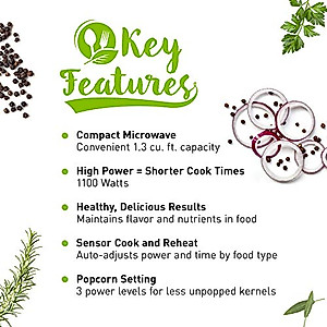 Panasonic NN-SU696S Microwave Oven, 1.3 Cft, Stainless Steel/Silver