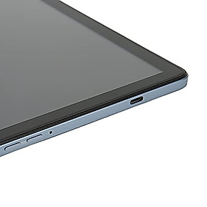 Airshi Gaming Tablet Office Tablet US Plug 100‑240V 12GB RAM 256GB ROM Dual Camera for School (Light Blue)