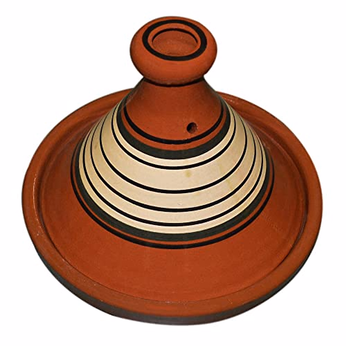 Cooking Tagine Pot Tajine Tangia Lead Free Terra Cotta Medium10" Red