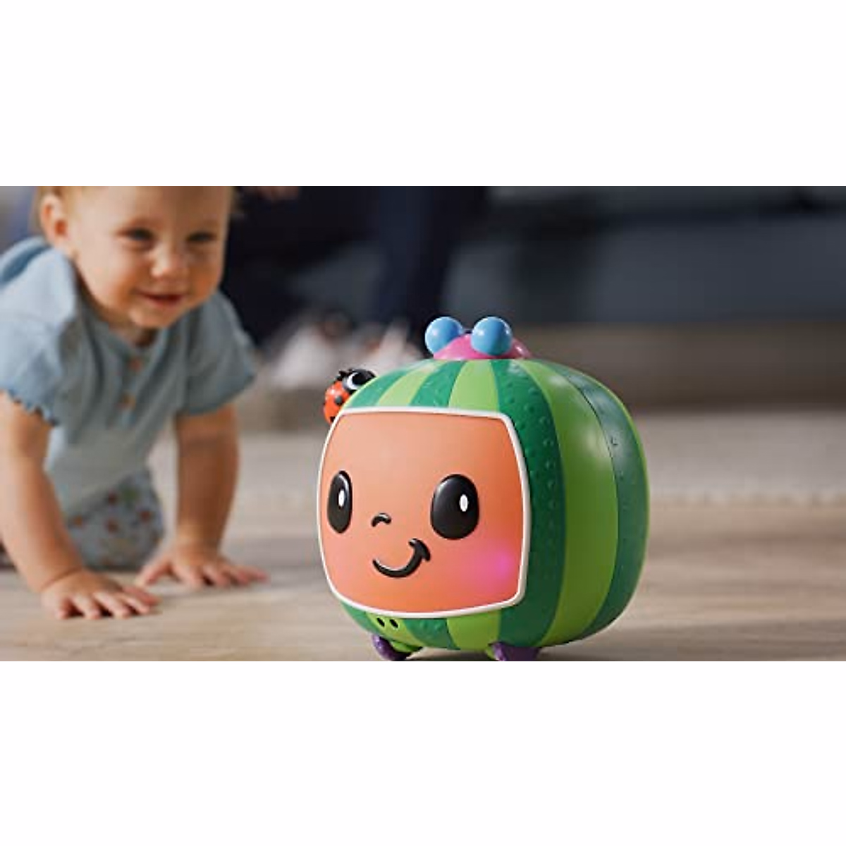 CoComelon Chase - 3 Ways to Play: Chase, Hide ‘N Seek, Sit ‘N Play - Sensory Play Activities - Plays Clips of Songs, ‘Heads Shoulders Knees and Toes’ & ‘Animal Dance Song’ (CMI0013)