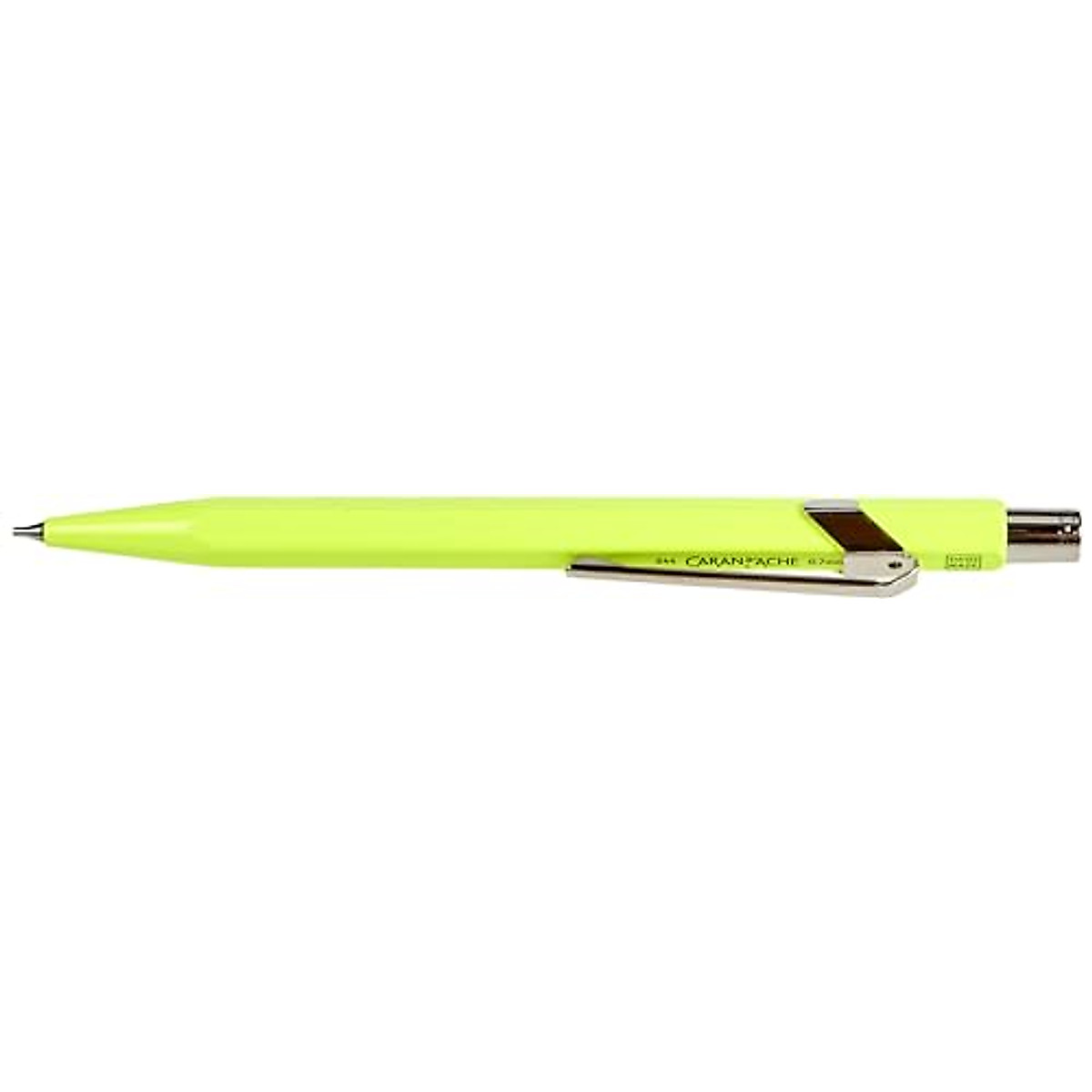 Caran D'ache 844: Mechanical-pencil Metal Fluo Yellow 0.7 mm (844.470)