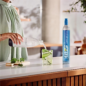 SodaStream 60 L Co2 Exchange Carbonator, 14.5 Oz, Set of 2, Plus $15 Amazon.com Gift Card with Exchange