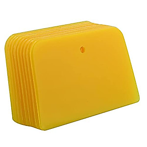 ABN Car Plastic Spreader Body Filler Set - 100pc Reusable 5in Flexible Plastic Spreader for Fillers, Putties, and Paint