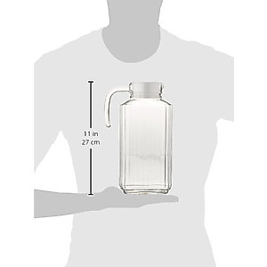 Luminarc Quadro 1.7-Liter (57 1/4-Ounce) Pitcher