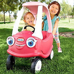 Little Tikes Princess Cozy Coupe, Princess Coupe Colorful, 33.5 Inch