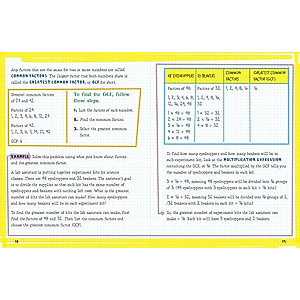 The Big Fat Middle School Math Workbook: 600 Math Practice Exercises (Big Fat Notebooks)