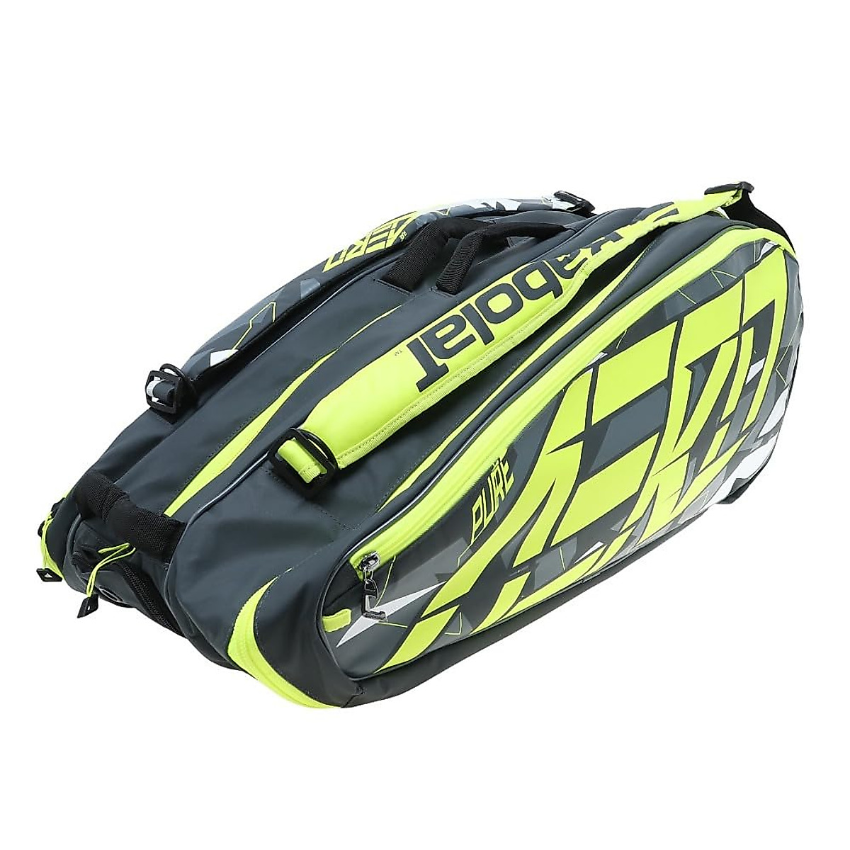 Babolat Pure Aero RHx12 Tennis Bag Grey and Yellow