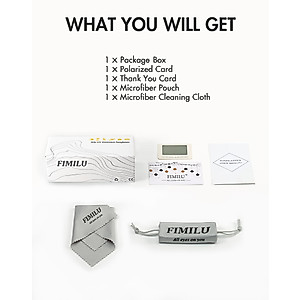 FIMILU 2 Pack Polarized Sunglasses for Women Retro Stylish Jackie O Sunglasses UV400 Protection for Outdoors