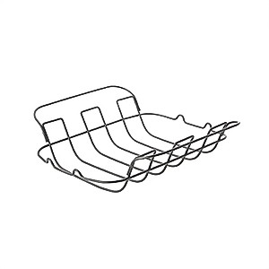 Chicago Metallic Nonstick Roaster with Floating Rack, 18-Inch-by-13-Inch, Black