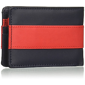 Champion Unisex Adults Compact Bifold Wallet, Black, RFID Protected