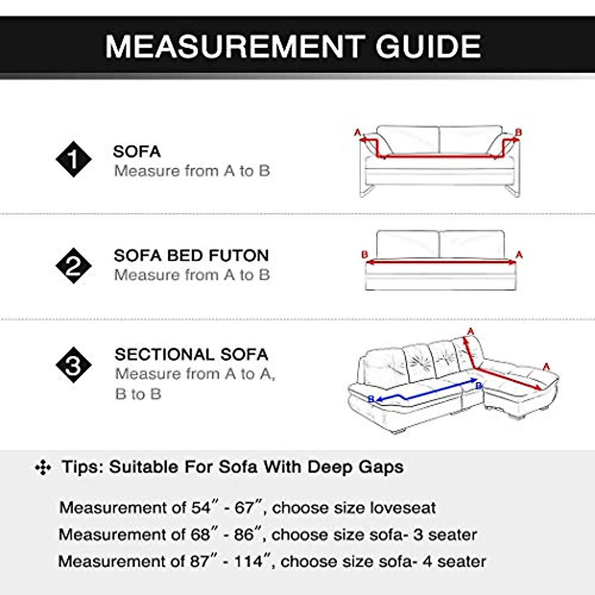 Lamberia Printed Sofa Cover Stretch Couch Cover Sofa Slipcovers for 3 Cushion Couch with Two Pillow Cases (3 Seater, New Blooming Flower)