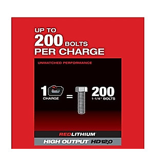 Milwaukee 2868-20 M18 FUEL 1 in. D-Handle High Torque Impact Wrench TOOL ONLY