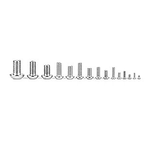 Screws Set, 250pcs High Hardness Socket Screw Bolt for Keyboard for DIY for Motherboard for Computer Hard Disk for Memory
