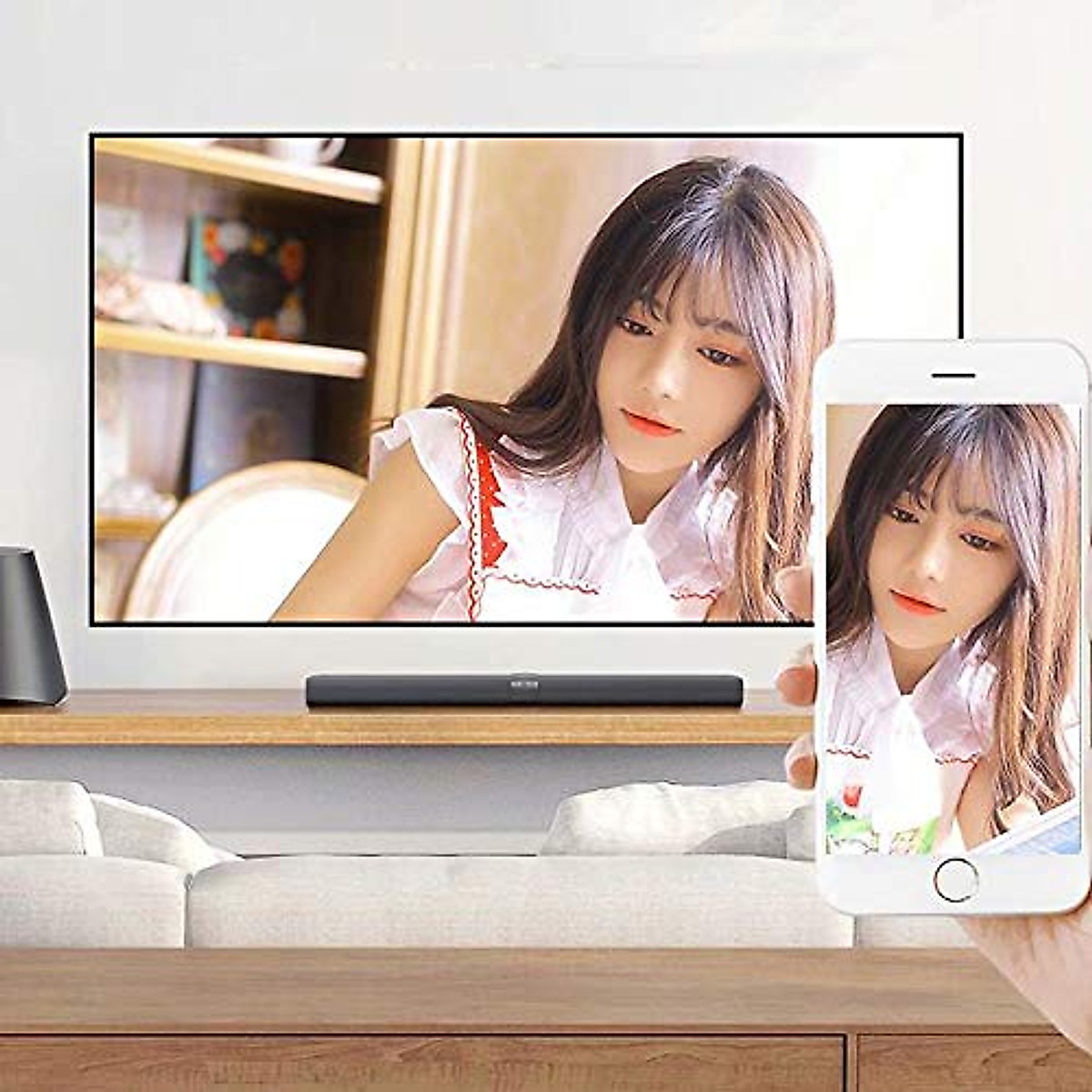 DROOS Projector Home Office 1080P Wireless WiFi Home Theater 3D Projector 4K Portable No Screen TV SLR Lens Built-in Android Wirele(projectors)