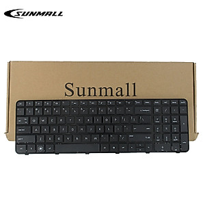 SUNMALL Replacement Keyboard with Frame Compatible with HP Pavilion G6-2000 G6-2100 G6-2200 G6-2300 G6T-2000 g6-2002xx g6-2010nr g6-2090ca g6-2106nr g6-2111us Series US Layout