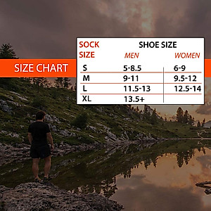 Pure Athlete Merino Wool Socks - Low Show Cushioned Athletic Padded Running Sock (6 Pack - Black/Grey, Large)