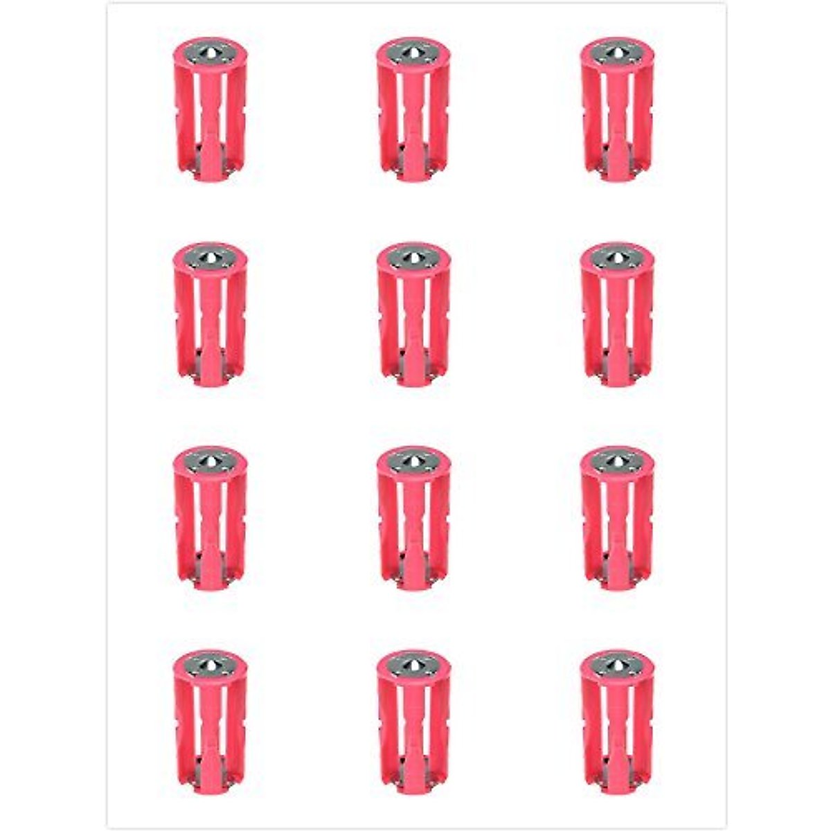 DSLRKIT 4AAA(LR03) to C Size Parallel Battery Adapter Holder (Pack of 12)