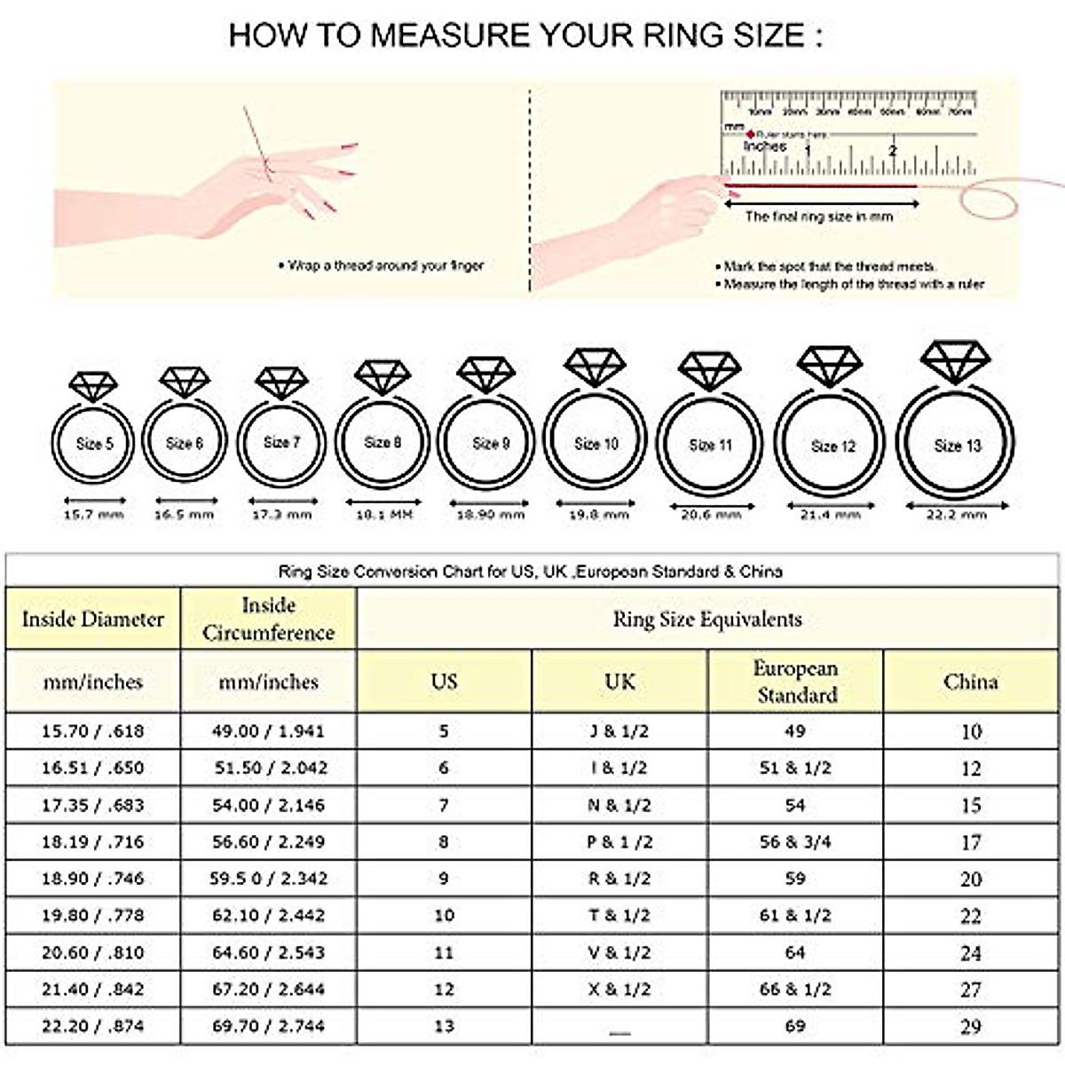 925 Sterling Silver Rhodium Plated CZ Cubic Zirconia Simulated Diamond Two Stone Polished Bypass Ring Size 8 Jewelry for Women