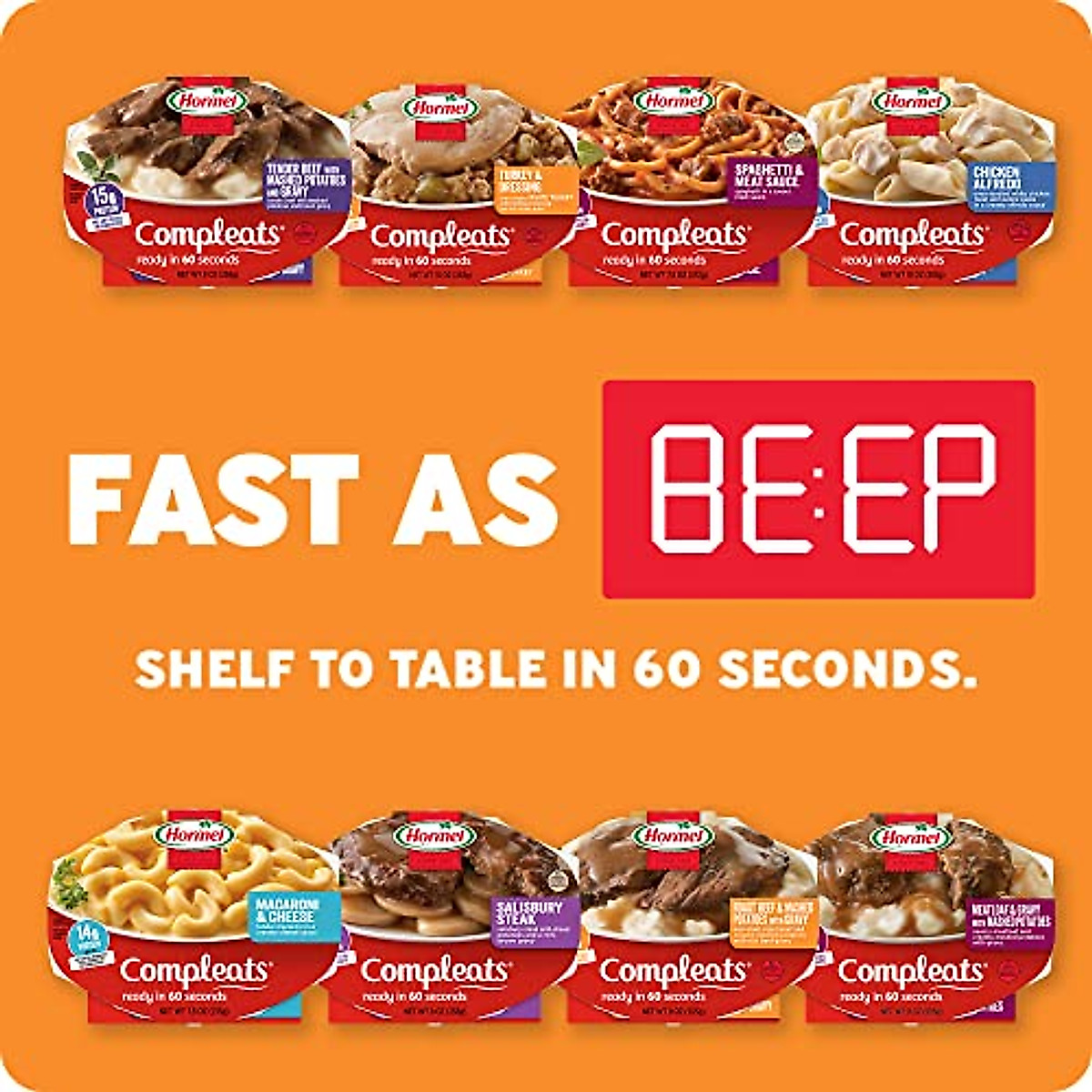 HORMEL COMPLEATS Turkey & Dressing Microwave Tray, 10 oz. (6 Pack)