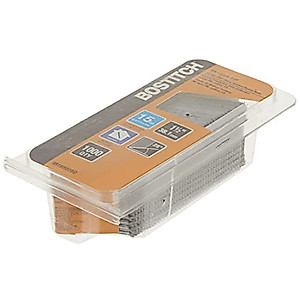 BOSTITCH Finish Nails, FN Style, Angled, 1-1/2-Inch, 15GA, 1000-Pack (FN1524-1M)