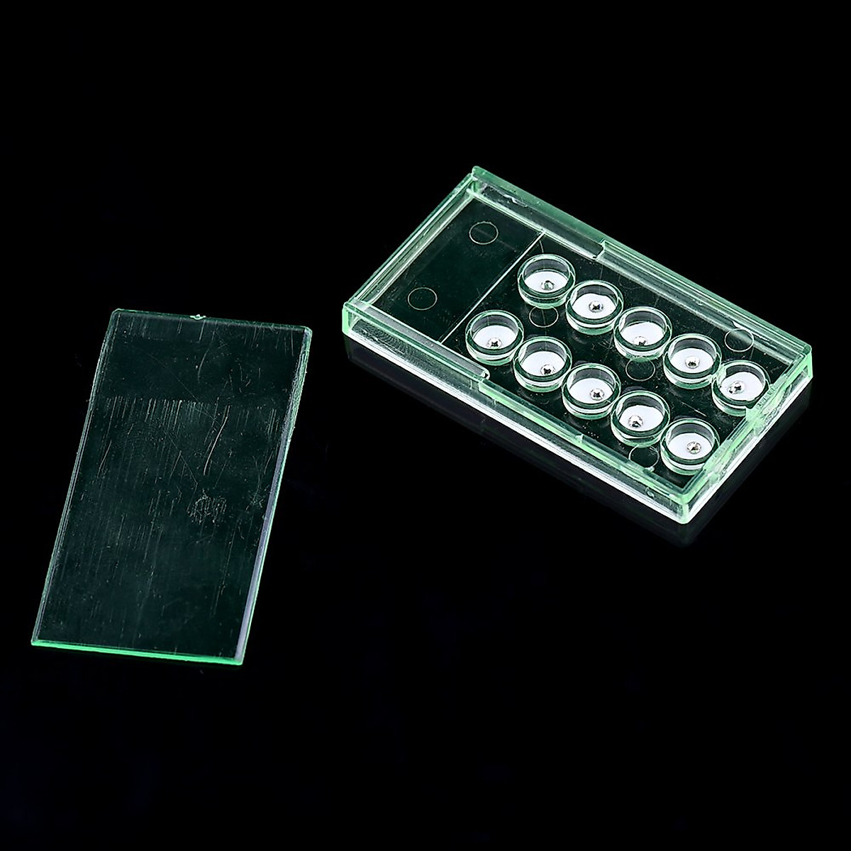 Tooth Ornaments, 10pcs 2mm Dental Crystal Tooth Ornaments Tooth Gems Teeth Jewelry Gem Decoration White with Box