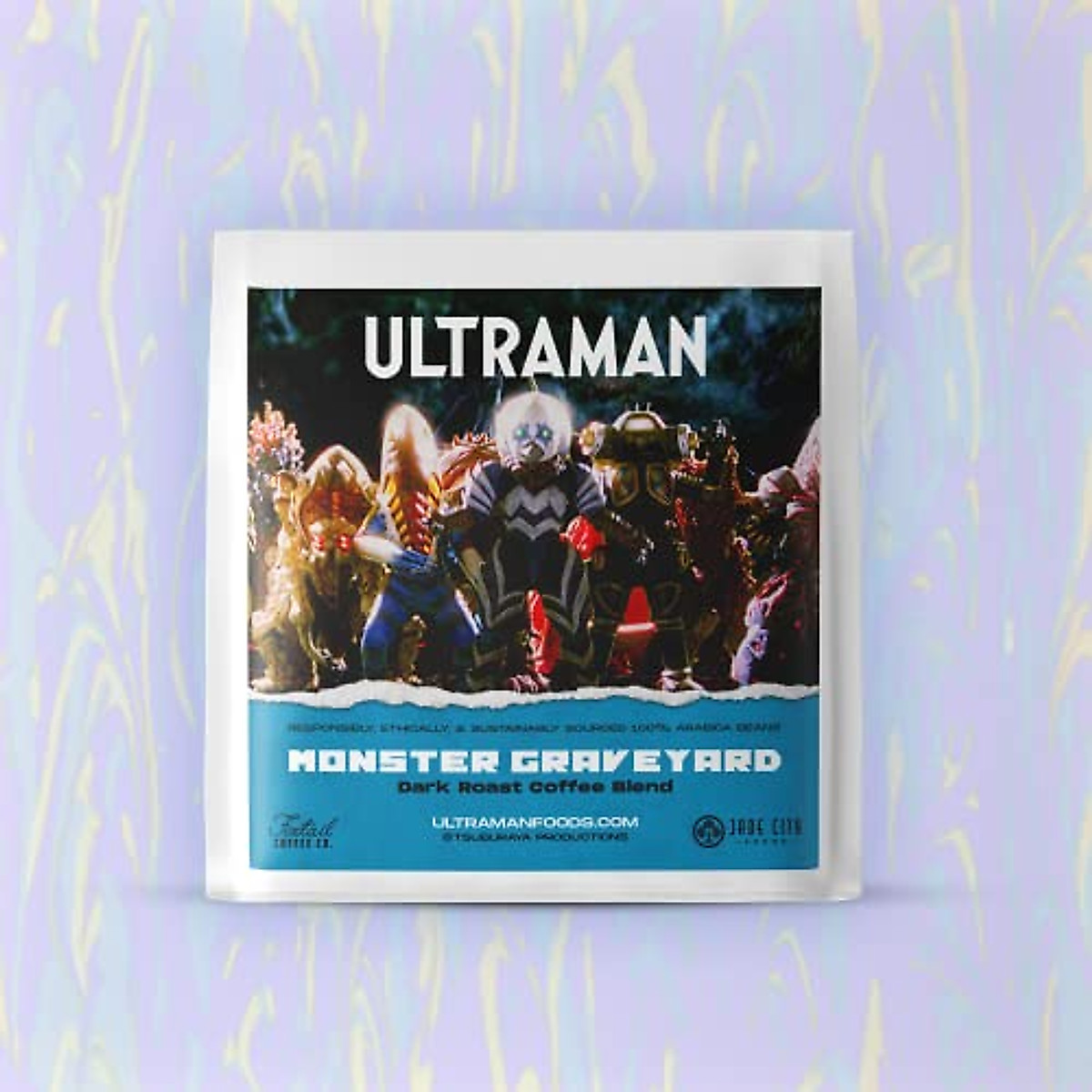 JADE CITY FOODS Ultraman Monster Graveyard Dark Whole Roast Coffee