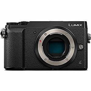 PANASONIC LUMIX GX85 Body 4K Mirrorless Camera, 16 Megapixles, 3 Inch Tilting Touch LCD, DMC-GX85KBODY (USA BLACK)