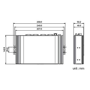 SystemBase - 8ports Serial RS232/RS422/RS485 to Ethernet Device Server, Industrial Grade, Supports Modbus RTU/ASCII (SG-2081DIL/ALL)