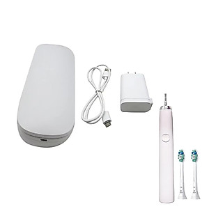 USonline911 Premium Economical Travel Charger Case w/AC Charer + USB Cable for Philips Sonicare HX6xxx HX89 HX91 Series