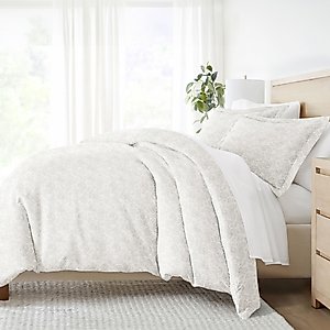 Linen Market Twin Duvet Cover (Light Gray) - Experience Hotel-Like Comfort with Unparalleled Softness, Exquisite Prints & Solid Colors for a Dreamy Bedroom – Duvet Cover Twin Set with 1 Pillow Sham
