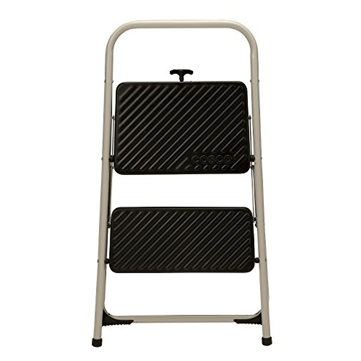 Cosco 2-Step Household Folding Step Stool, Gray