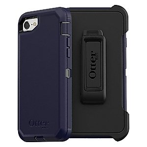 OtterBox iPhone SE 3rd/2nd Gen, iPhone 8 & iPhone 7 (Not Compatible with Plus Sized Models) Defender Series Case - STORMY PEAKS, Rugged & Durable, with Port Protection, Includes Holster Clip Kickstand