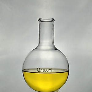 TN LAB Flat Bottom Boiling Flask 1000ml 1L