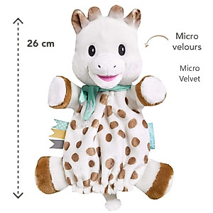 Sophie la girafe | Puppet Comforter | Ultra Soft & Fun | Comfort or Entertain Baby with Sophie la girafe Puppet | Awaken All 5 Senses