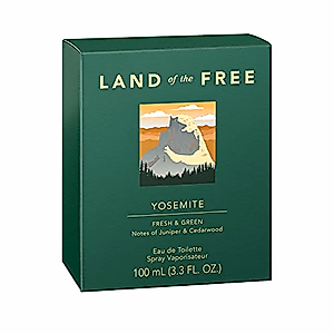 Land of the Free Yosmite Eau de Toilette Spray, 3.3 FL OZ, Pack of 1