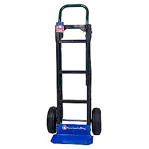 American Lifting 700 lb Capacity Ultra Lightweight Super Strong Nylon Convertible Hand Truck & Dolly