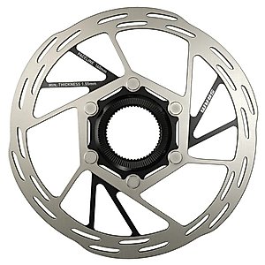 SRAM Paceline Disc Brake Rotor, 160mm, CenterLock, Silver/Black
