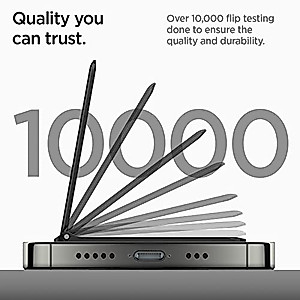Spigen U101 Standard Universal Kickstand, Vertical and Horizontal Stand Adjustable Angles Compatible with Any Cell Phone - Black