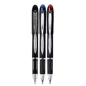 Uniball Jetstream Refill 2 Pack, 1.0mm Medium Black, Wirecutter Best Pen, Ballpoint Pens, Ballpoint Ink Pens | Office Supplies, Pens, Ballpoint Pen, Colored Pens