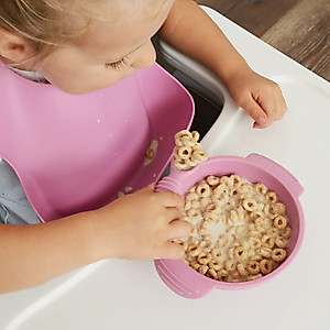 PrimaStella Silicone Baby Bibs – Soft Adjustable Waterproof Bib Set of 2 for Babies & Toddlers | BPA Free