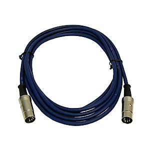 Audio2000'S ADC2054 10ft MIDI Cable with Double Shield