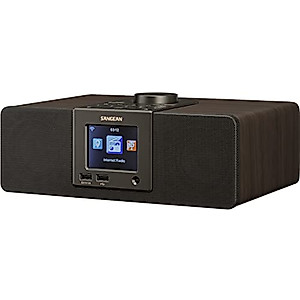 Sangean WFR-32 7-Watt Stereo Wood Cabinet Wi-Fi Internet Radio Media Center with Bluetooth