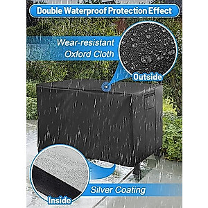 Outdoor Dining Cart Cover - 40*24*32in Waterproof Prep Table Cover for Royal Gourmet Dining Worktable PC3401B PC3401S, Heavy Duty Stainless Steel Movable Station, BBQ Grill Covers