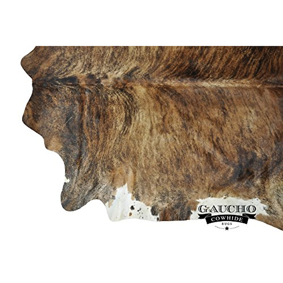 Brown Brindle Gaucho Cowhides - Natural Cowhide