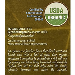 Good Nature Organic Marjoram Tea, 1.058 Ounce
