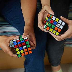 Rubik's Solve The Cube Bundle 4 Pack, Original Rubik's Products, Toy for Kids Ages 8 and Up