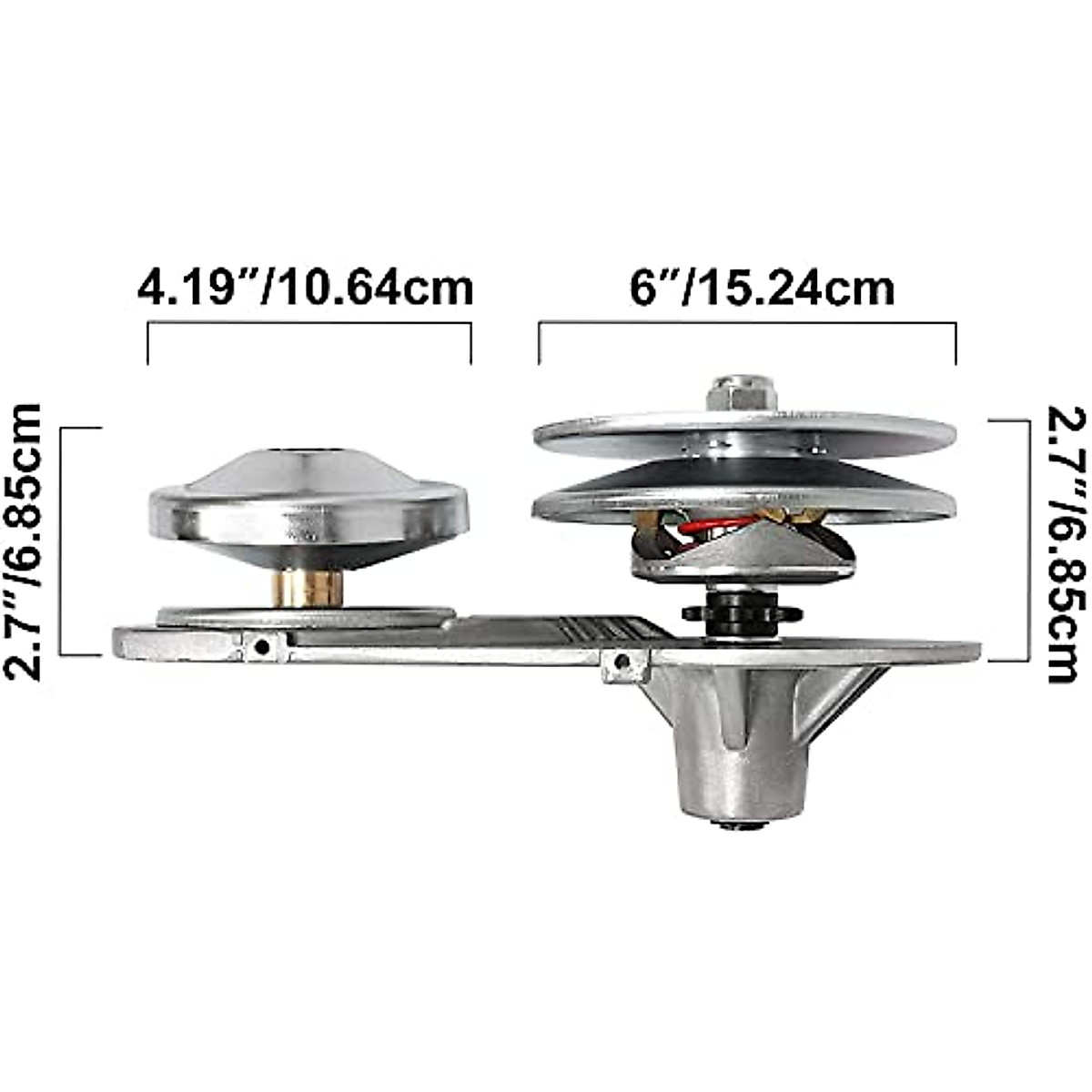VEVOR Torque Converter 4-7HP Go Kart Clutch 1Inch Replaces Comet TAV2 Manco 10T 40 or 41 and 12T 35 Chain Drive Belt (1" 10T 40/41and 12T 35 Chain)