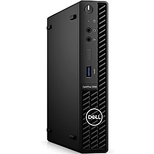 Dell OptiPlex 3090 Micro Home & Business Mini Desktop (Intel i5-10500T 6-Core, 8GB RAM, 2TB HDD (2.5), Intel UHD 630, WiFi, Bluetooth, USB 3.2, Display Port, Black, Win 11 Home) (Renewed)